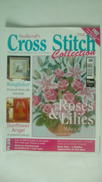 NEEDLE CRAFT'S CROSS Stitch Collection Magazine Oct. 1997 Number 33 No Free Kit EUR 5,27 ...