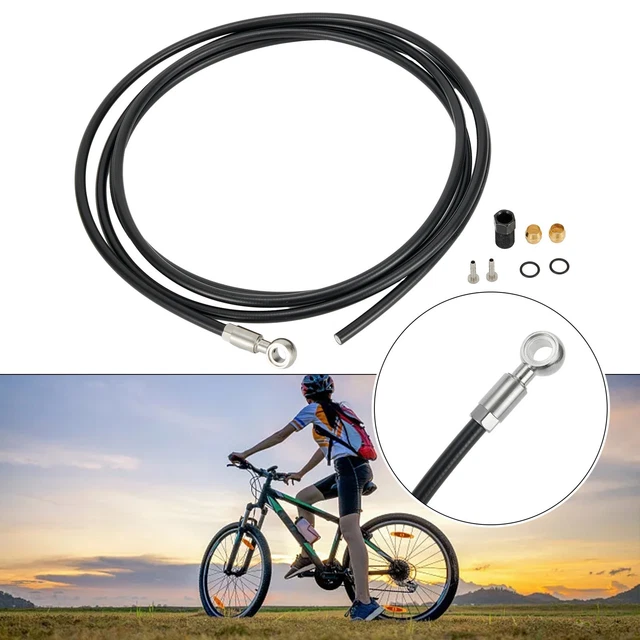 USEFUL BIKE 2M Brake Hose Kit Line Pipe 1x Screw 2x Olives 2x Sealing Rings Disc $33.94 ...