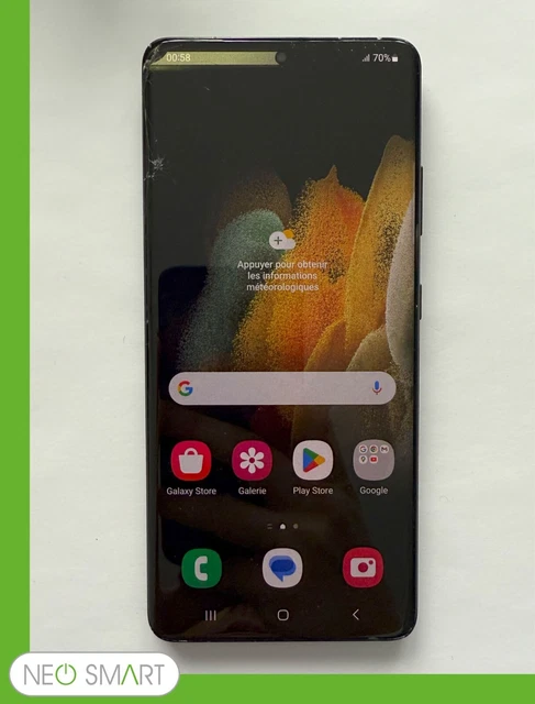 SMARTPHONE - SAMSUNG S21 Ultra 5G - Sm-G998B/Ds - 128 Go - Ecran Hs EUR ...
