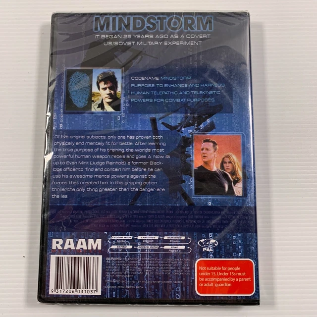 MINDSTORM (DVD 2002) Judge Reinhold Victor Brown Region 4 new sealed EUR 2,77 - PicClick FR