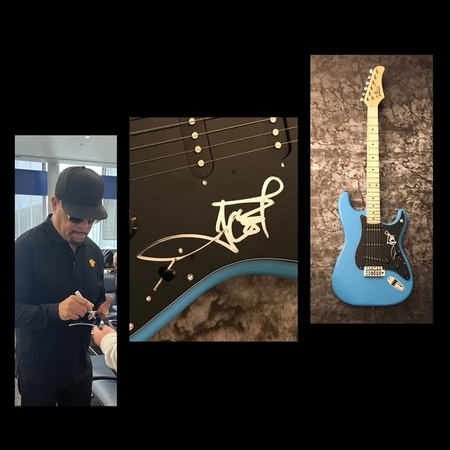 GFA KÖRPER COUNT Tracy Knochenmark Ice-T Signiert Elektrisch Gitarre ...