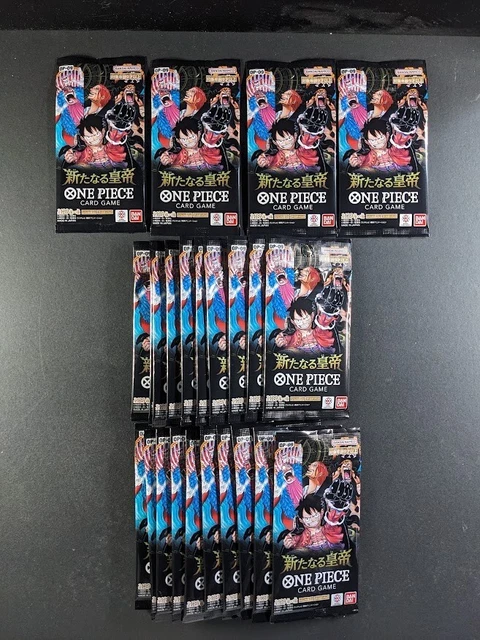 2024 ONE PIECE Card Game EMPERORS IN THE NEW WORLD OP-09 24 Packs D £1. ...