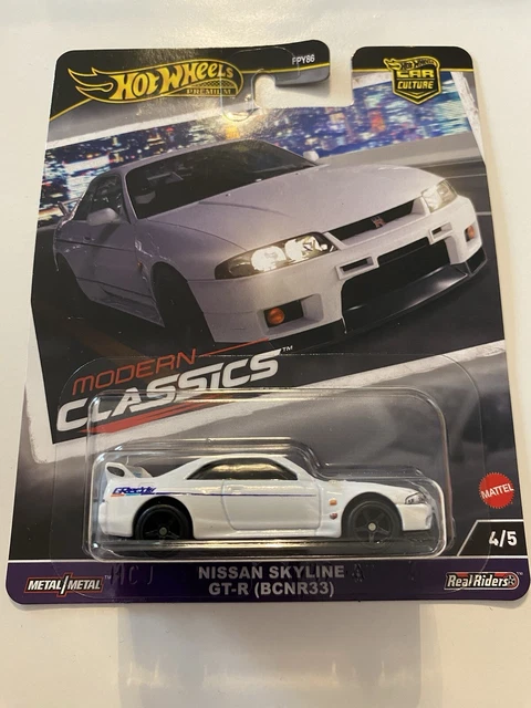 HOT WHEELS PREMIUM Nissan Skyline GTR R33 Modern Classic EUR 5,01 - PicClick DE
