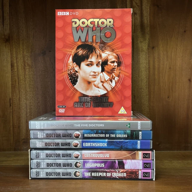 DOCTOR WHO DVD Bundle Classic Series Region 2 & 4 Tom Baker Peter ...