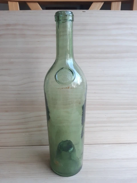 BOUTEILLE ANCIENNE VERRE soufflé sceau Chateau Orfrassière indre et ...