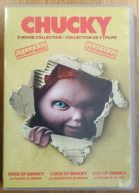 CHUCKY: 3-MOVIE COLLECTION (DVD, 2017, 3-Disc Set) $19.99 - PicClick CA