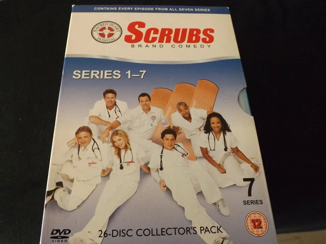 SCRUBS - SERIES 1-7 - Complete (Box Set) (DVD, 2008) £13.00 - PicClick UK