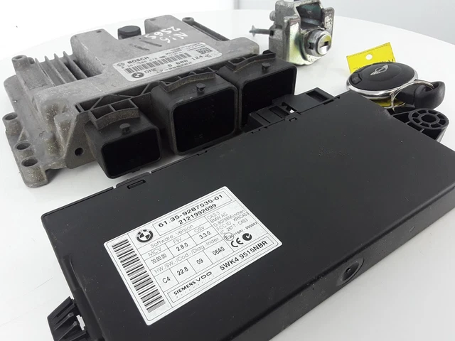 BMW MINI R57 2009-2015 ECU Kit 1 Clé DME CAS Commandes Unités 53733 ...