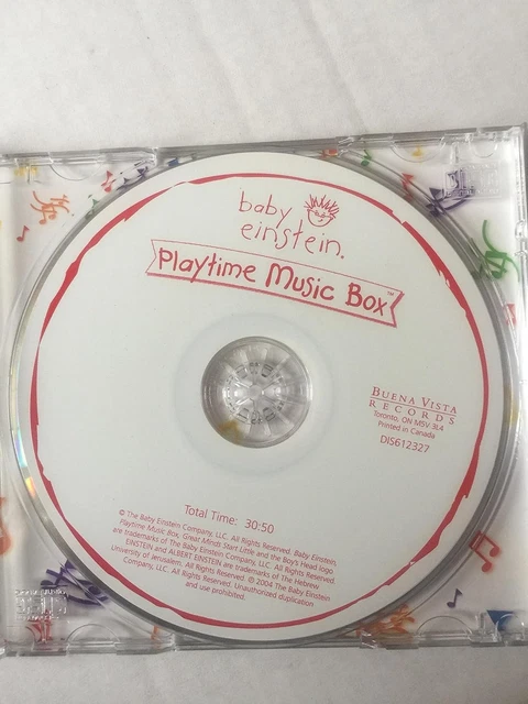 BABY EINSTEIN PLAYTIME Music Box (CD) EUR 9,07 - PicClick FR