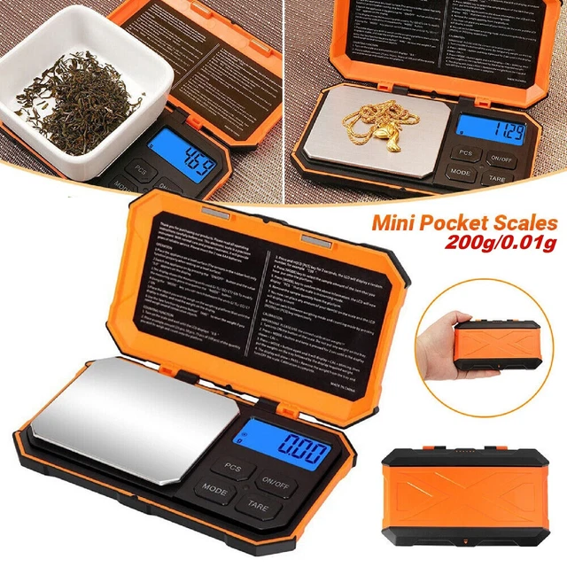 MINI POCKET SMALL Digital Pans Gold Jewellery Weighing Scales Micro $32 ...