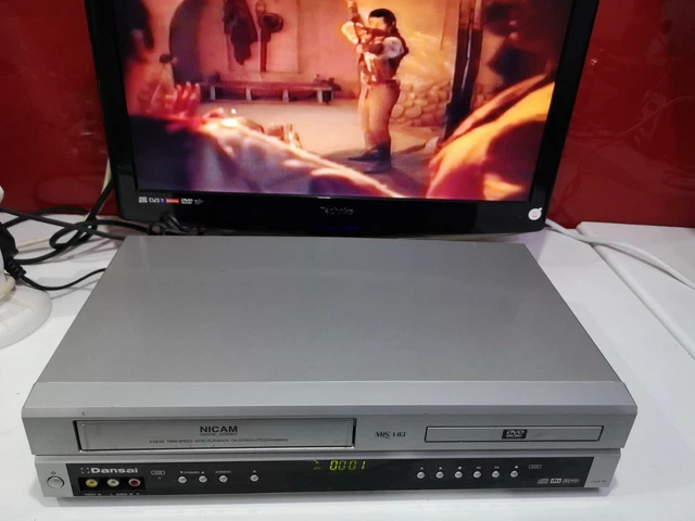 PROLINE DANSAI DVCR501 VHS DVD MP3 player VHS perfect dvd not working £ ...