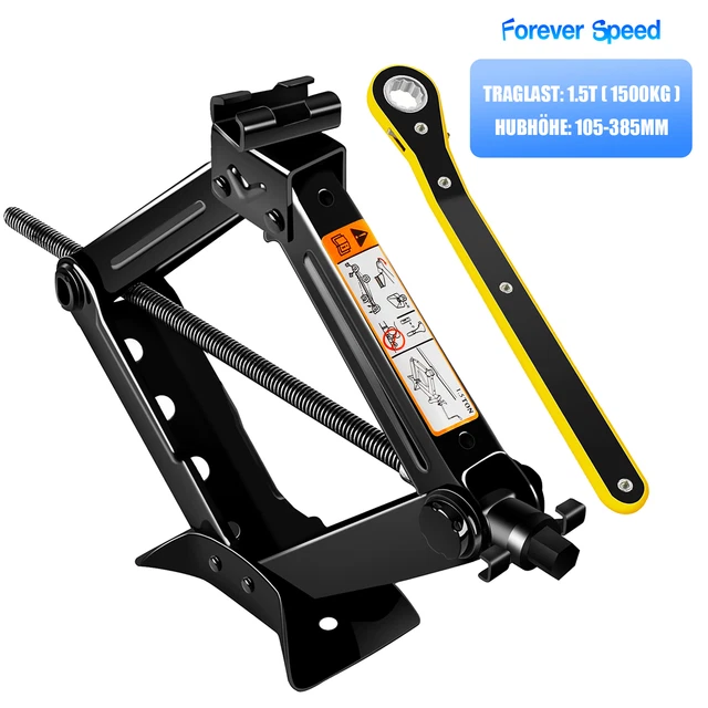 B-WARE VOITURE JACK Levage Pantographe Ascenseur Manivelle pour / SUV/MPV 1.5T EUR 11,65 ...