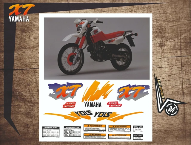 KIT YAMAHA XT 600 3TB 1990 - 1992 adesivi/adhesives/grafiche/stickers ...