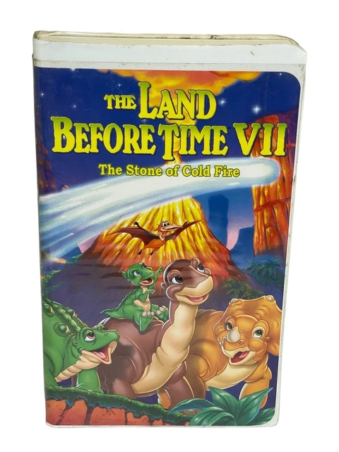 THE LAND BEFORE Time VII VHS 2000 The Stone Of Cold Fire Universal ...