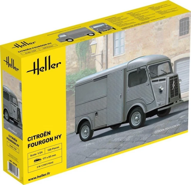 MODELLAUTO AUTO MODELL kit bausatz Citroen Fourgon Hy Maßstab 1:24 ...