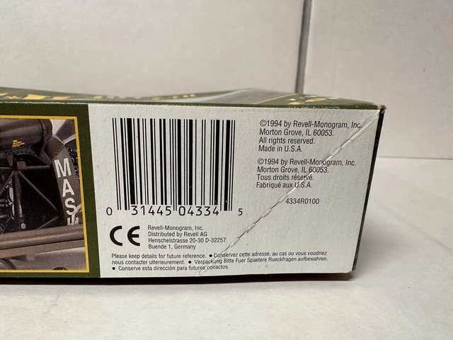 REVELL MASH 4077TH Bell H-13H Helicopter 1:35 Model Kit #4334 ...