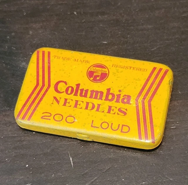 GRAMOPHONE PHONOGRAPH NEEDLE Tin Columbia Empty £21.04 - PicClick UK