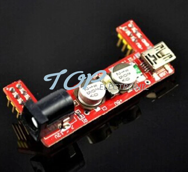 NEW MB102 BREADBOARD Power Supply Module 3.3V 5V F Solderless Arduino ...