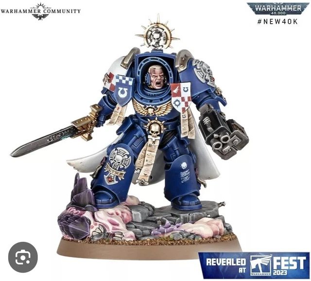 WARHAMMER 40K SPACE Marine Terminator Captain Leviathan *NEW* £7.79 ...