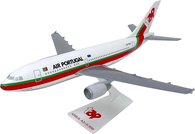 FLIGHT MINIATURES TAP Air Portugal Airbus A310-300 Desk Top 1/200 Model ...