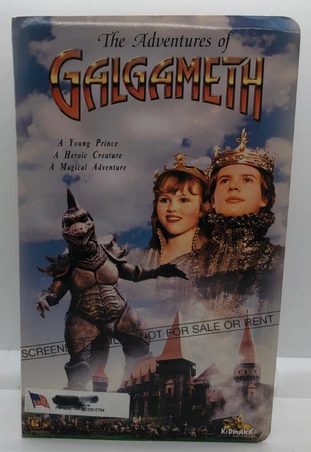 THE ADVENTURES OF Galgameth VHS Tape Clamshell Demo / Screener £23.95 ...