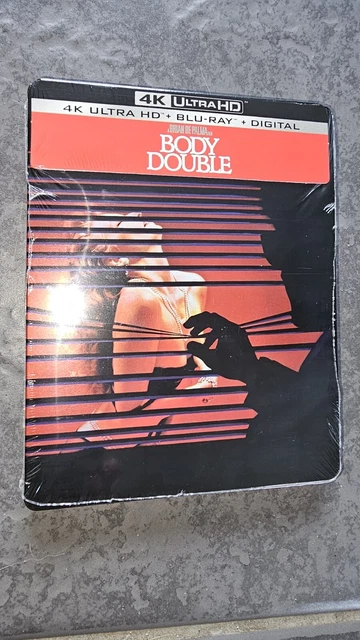 BODY DOUBLE 4K UHD Blu-ray Steelbook - US Import - New & Sealed Region ...