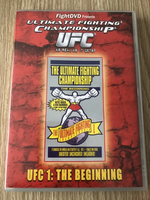 FILM UFC 1 The Beginning Le Début Ultimate Fighting Championship Dvd ...