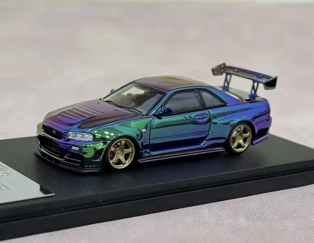 GB FUJI 1:64 JDM Skyline GTR R34 Nismo Z-Tune Sports Model Diecast Collect Car £42.50 - PicClick UK