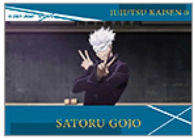 GOJO SATORU STICKER Jujutsu Kaisen 0 Rainbow Foil 2.48 in x 3.50 in EUR ...