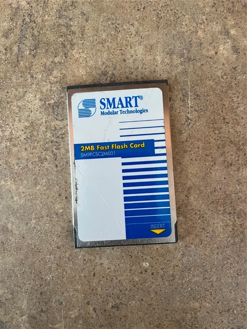 SMART MODULAR TECHNOLOGIES Sm9Fcsc2M001 2Mb Flash Card G6-4(3) $11.09 ...