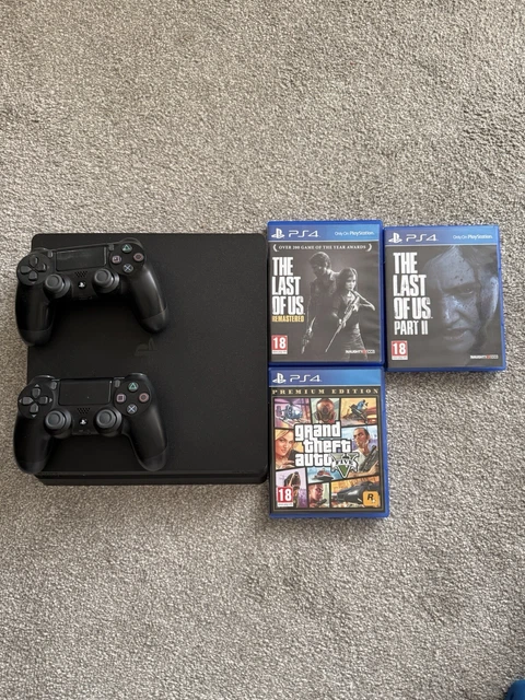 SONY PLAYSTATION 4 Slim 500GB Bundle - x2 controllers with x3 games £ ...