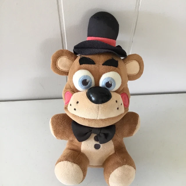 FNAF FIVE NIGHTS At Freddy's Toy Freddy Fazbear Plush Funko 2016 Red ...