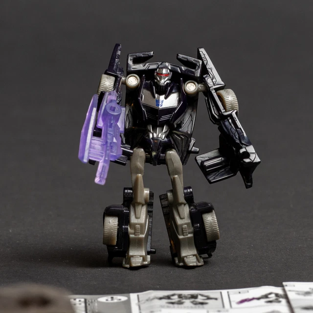 TRANSFORMERS PRIME CYBERVERSE Vehicon with weapon and instructions £9. ...