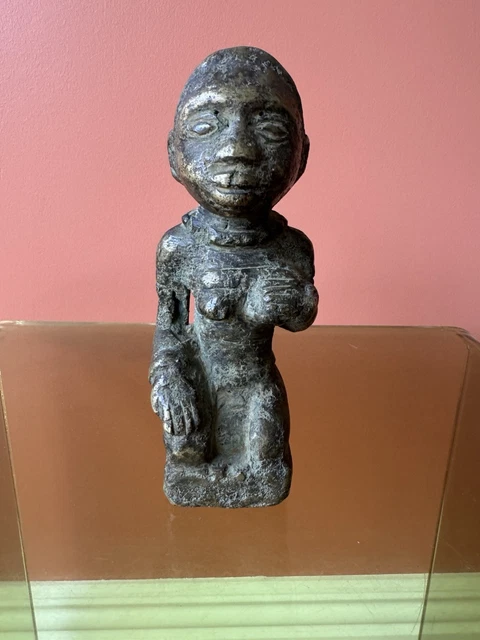 STATUETTE ANCIENNE AFRICAINE en bronze EUR 65,00 - PicClick FR