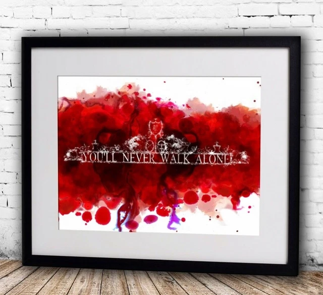 LIVERPOOL FC SHANKLY Gates YNWA art print £12.00 - PicClick UK