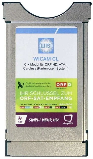 🐇🪺ORF DIGITAL HD 5 / CI+ Modul / ORF Karte integriert/NEU und Frei für ...