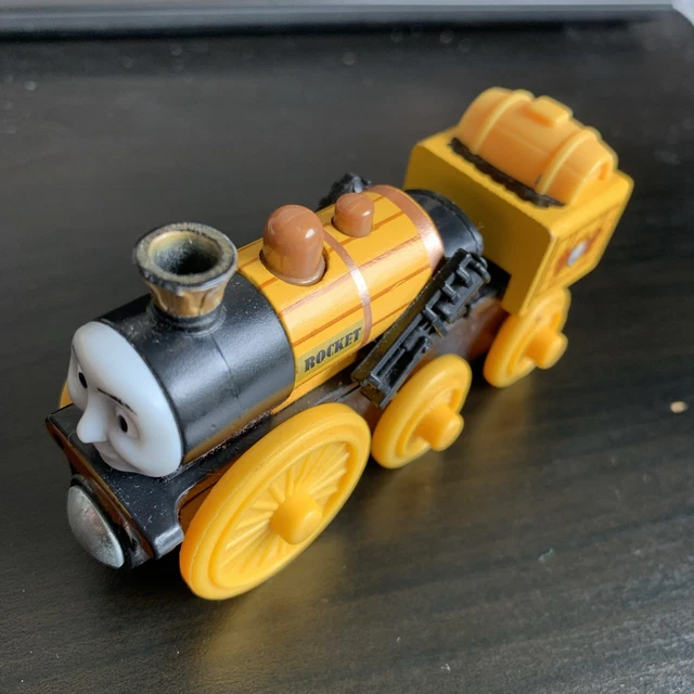 THOMAS AND FRIENDS- STEPHEN Train Engine The Rocket for Wooden Train Track Y4485 £10.07 ...