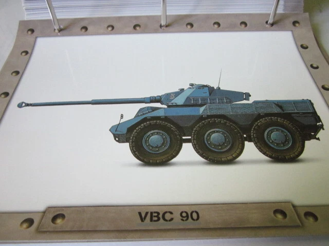 RADPANZER TYPENBLATT RPX 90 Frankreich 1983 Spähpanzer EUR 4,90 ...