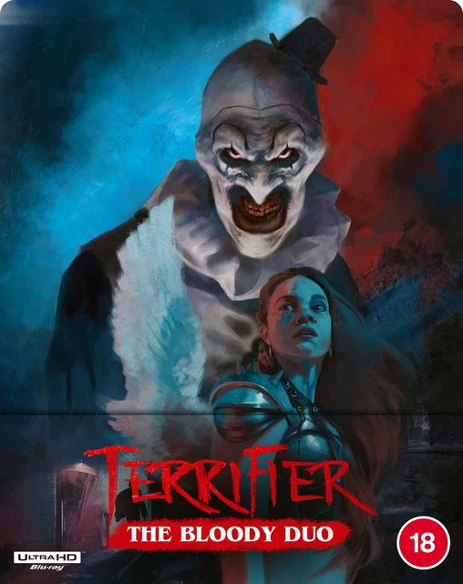 TERRIFIER: THE BLOODY Duo (4K UHD Blu-ray) Catherine Corcoran Jenna ...