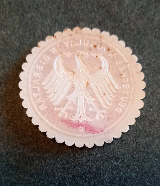ORIGINAL PRE WW2 German Embassy Stamp/Seal (Very RARE) £13.00 - PicClick UK