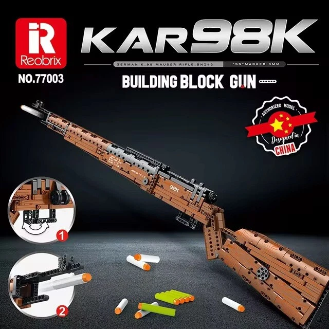 BUILDING BLOCKS SNIPER Rifle Gun Model Building Blocks Bricks Kids Toys ...