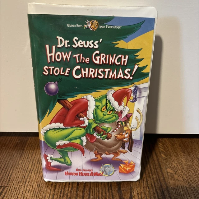 HOW THE GRINCH Stole Christmas (VHS, 2000, Clam Shell) £1.96 - PicClick UK