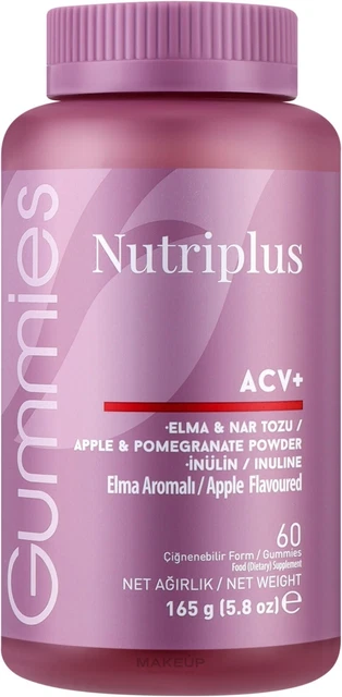 🍎🍎NUTRIPLUS GUMMIES - Apple Cider Vinegar Help Loose Weight Farmasi £24 ...