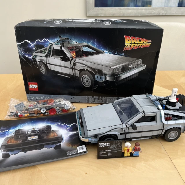 LEGO ICONS: BACK to the Future Time Machine (10300) - With Box ...