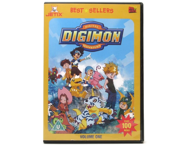 DIGIMON DVD VOLUME One Jetix Digital Monsters Animation Action ...