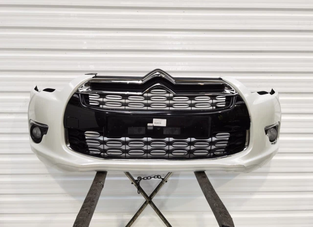 CITROEN DS4 DS Complete Front Bumper With Grilles & Drl + Fogs White 2010-2015 £259.95 - PicClick UK