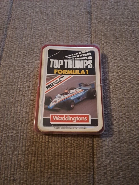 WADDINGTONS TOP TRUMPS Formula 1 1980s Pre-owned Complete £7.99 ...
