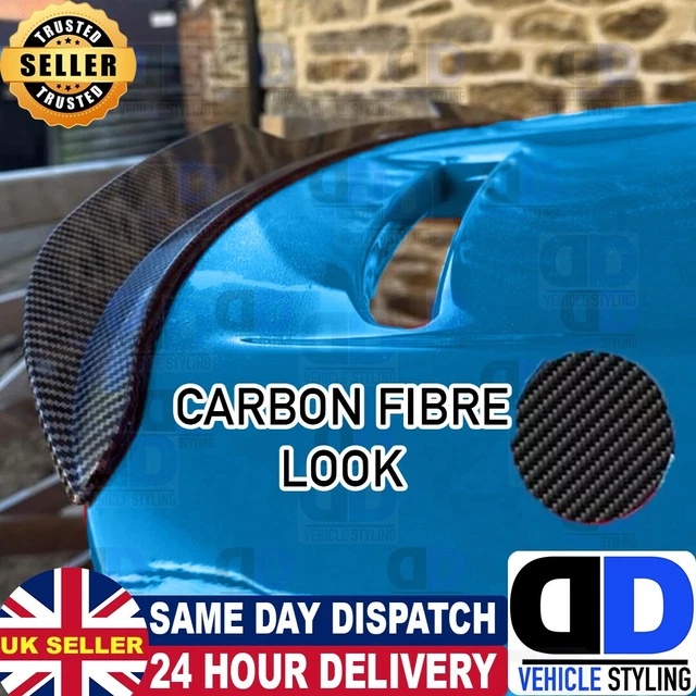 FORD FIESTA MK7 Spoiler Extension Lip Wing Carbon Fibre 08-17 Zetec S ST 24Hr🚚 £48.95 - PicClick UK