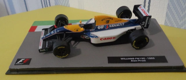 VOITURE DE COURSE F 1 Williams FW15C 1993 Alain Prost 1/43 eme réf 1488 EUR 14,50 - PicClick FR