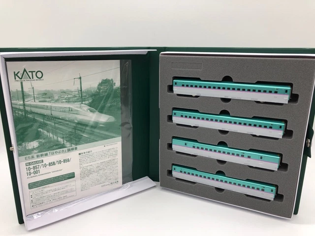 KATO N GAUGE E5 Shinkansen Hayabusa hematopoiesis B 4-Car Set 10-859 ...